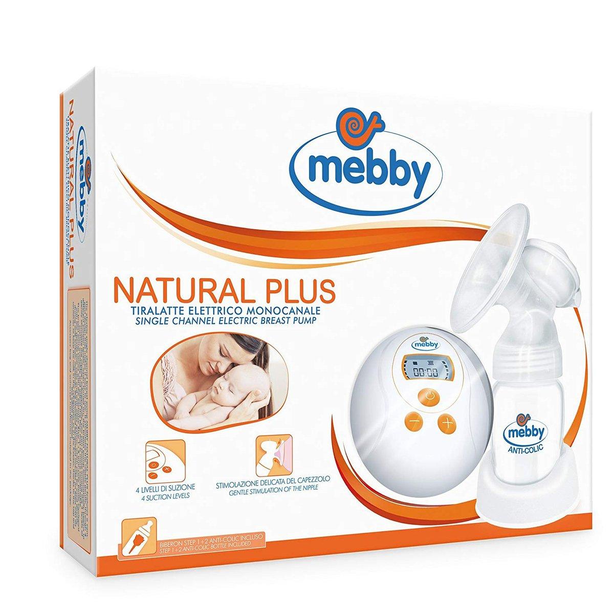 BBY25-MEBBY NATURAL PLUS SINGLE CHANNEL ELECTRIC BREAST PUMP